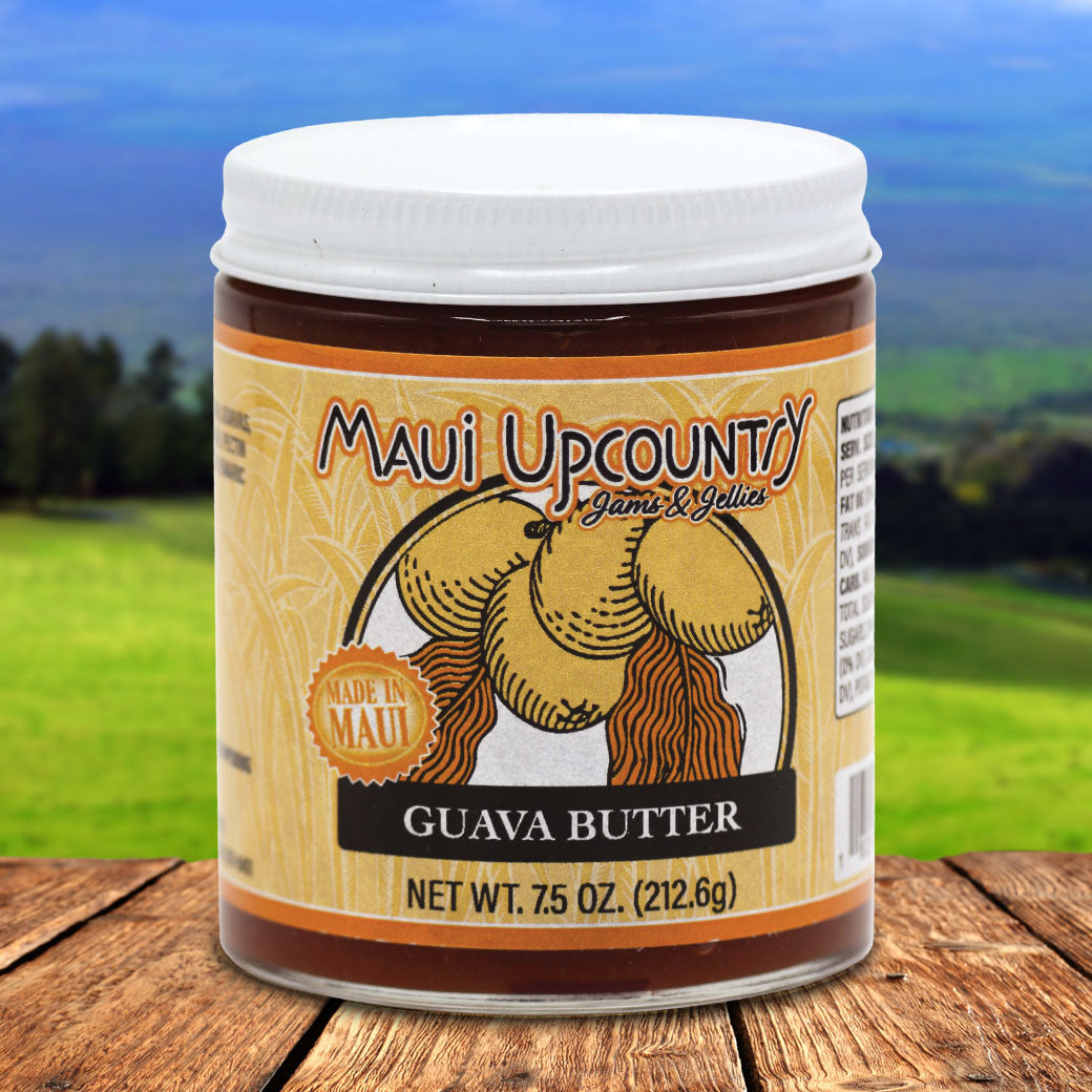 Hawaiian Gourmet Guava Butter - Maui Upcountry Jams & Jellies