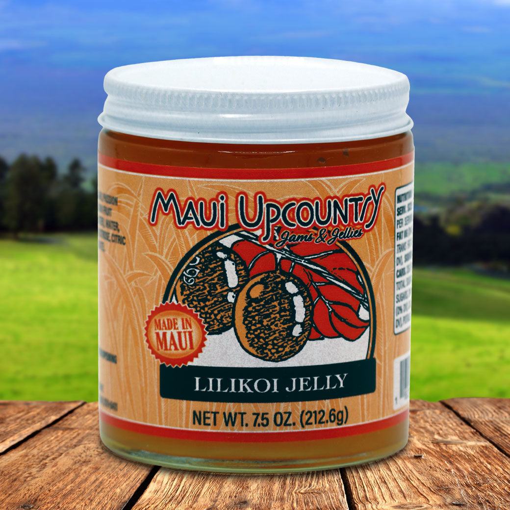 Hawaiian Gourmet Lilikoi Jelly - Made in Maui, Hawaii! – Maui Upcountry ...